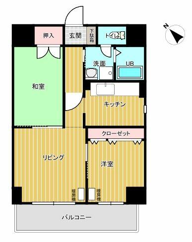 【ハトマークサイト】北海道札幌市北区百合が原4丁目の クレールゆりがはら402 2LDK マンション