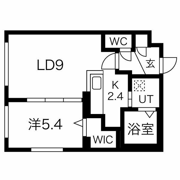 【ハトマークサイト】北海道札幌市東区北十六条東15丁目の サブレ201 1LDK マンション