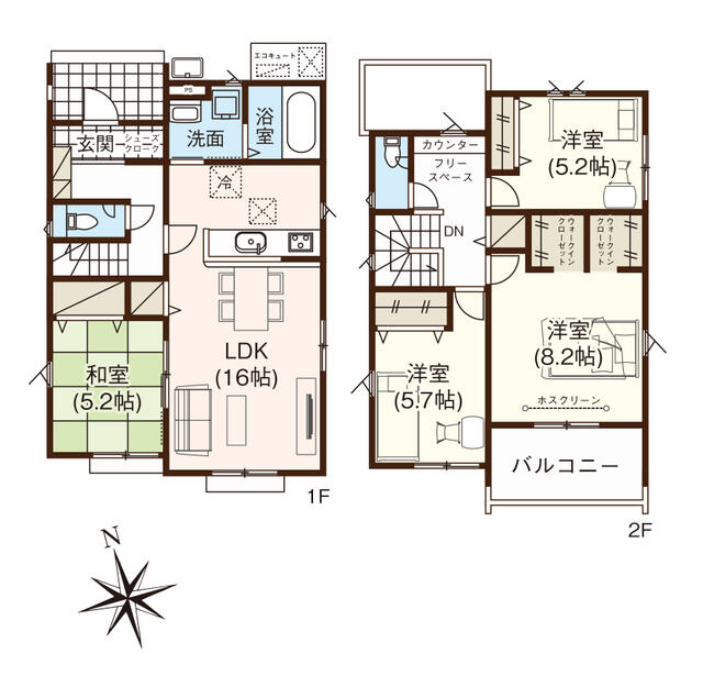 【ハトマークサイト】山形県西村山郡河北町谷地字田中の 4LDK 新築一戸建