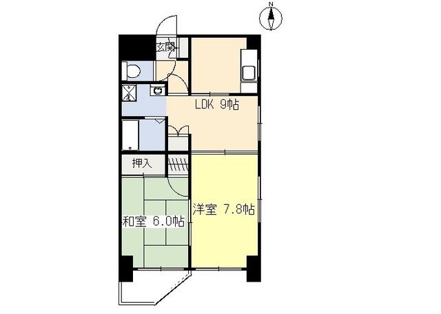 【ハトマークサイト】宮城県仙台市青葉区八幡1丁目の メゾンオリンピア307 2LDK マンション