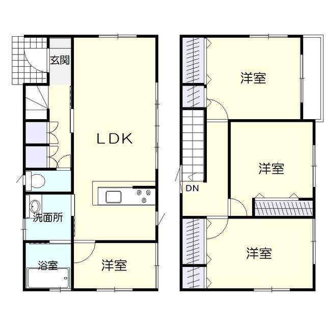 【ハトマークサイト】宮城県大崎市三本木新町1丁目の セナ 4LDK 貸家