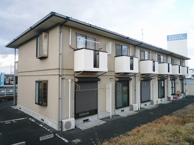 【8100.jp(ハトマル.ジェイピー)】宮城県東松島市赤井字川前三番の アメニティ壱番館 107 1K アパート