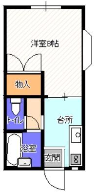 【8100.jp(ハトマル.ジェイピー)】宮城県東松島市赤井字川前三番の アメニティ壱番館 107 1K アパート