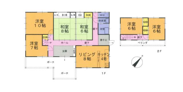 【ハトマークサイト】秋田県潟上市天王字上江川の 潟上市天王字上江川 6LDK 中古一戸建