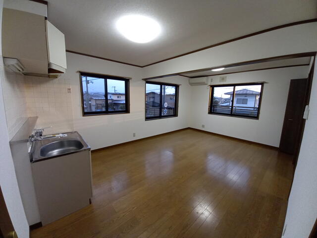 【ハトマークサイト秋田】秋田県秋田市港北松野町の コーポフラワーユーA棟201 1LDK アパート