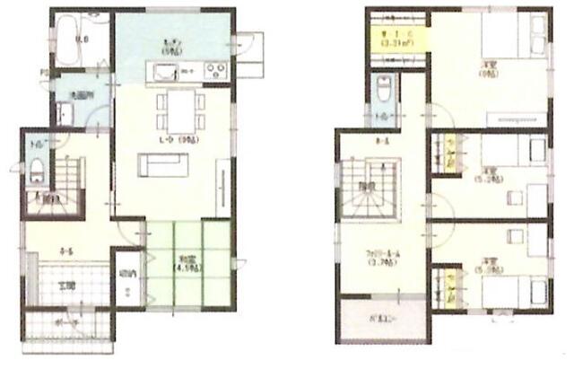 【ハトマークサイト】秋田県秋田市新屋栗田町の 新屋栗田町新築戸建 4LDK 新築一戸建