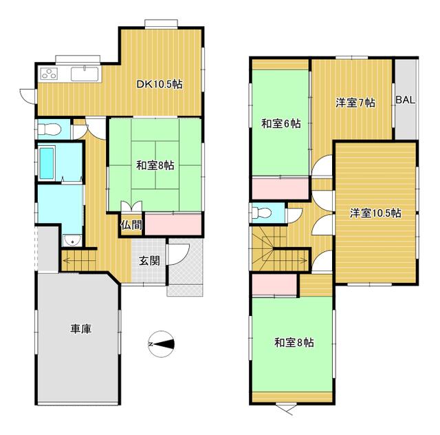【ハトマークサイト】山形県米沢市中央2丁目の 5LDK 中古一戸建