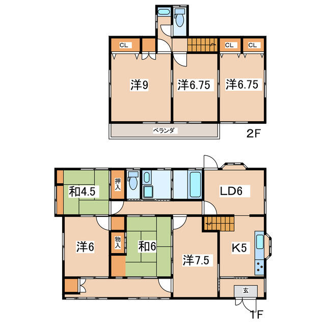 【ハトマークサイト】福島県郡山市田村町桜ケ丘1丁目の 7LDK 中古一戸建