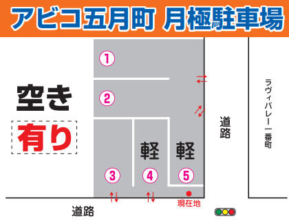 【8100.jp(ハトマル.ジェイピー)】福島県福島市の貸駐車場の検索結果