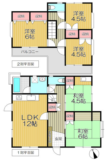 【ハトマークサイト】茨城県神栖市土合南2丁目の 5LDK 中古一戸建