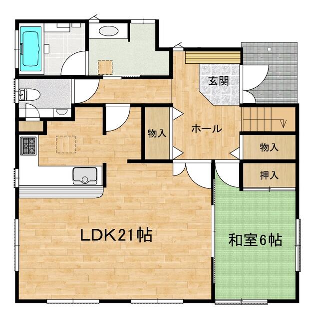 【ハトマークサイト】茨城県水戸市千波町の 水戸市千波町 大和ハウス施工の家 3LDK 中古一戸建
