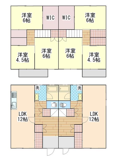 【ハトマークサイト】茨城県つくば市大角豆の 2世帯住宅に最適つくば市大角豆 6LDK 中古一戸建