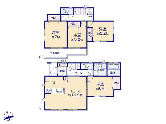 【ハトマークサイト】栃木県宇都宮市山本2丁目の ハートフルタウン（宇）山本2丁目1期 4LDK 新築一戸建