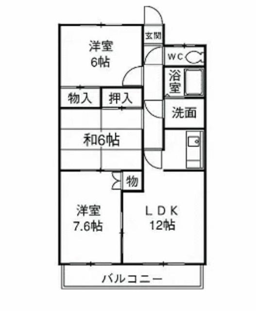 【ハトマークサイト】栃木県宇都宮市明保野町の 前田ハイツ302 3LDK 店舗事務所