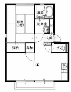 【ハトマークサイト】埼玉県ふじみ野市川崎2丁目の サンライズハイツB 202 1LDK アパート