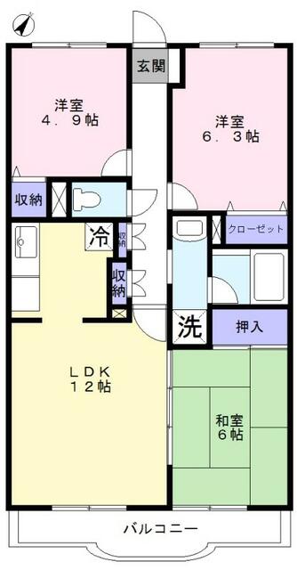 【ハトマークサイト】埼玉県戸田市氷川町1丁目の ハッピネス戸田 803 3LDK マンション