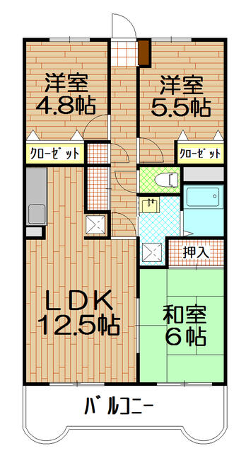 【ハトマークサイト】埼玉県さいたま市浦和区駒場2丁目の 3LDK マンション