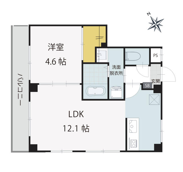 【ハトマークサイト】千葉県八千代市八千代台東1丁目の シンシア七番館 402 1LDK マンション
