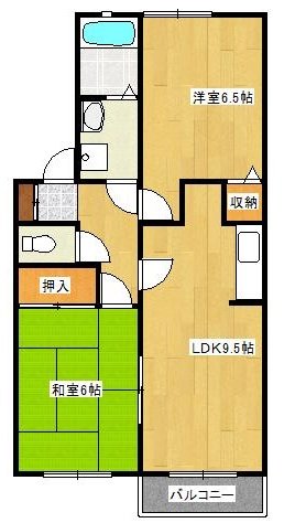 【ハトマークサイト】千葉県木更津市清見台東2丁目の エイブルⅡ 202 2LDK アパート