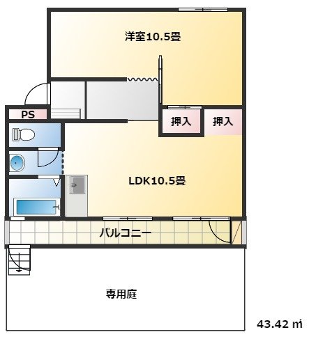 【ハトマークサイト】千葉県袖ケ浦市今井3丁目の 袖ケ浦シーハイツB棟101 1LDK 中古マンション