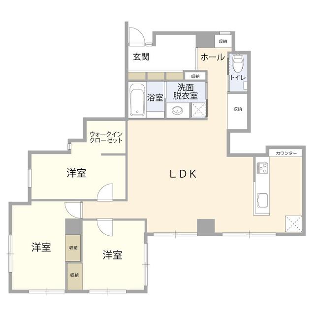 【ハトマークサイト】東京都新宿区新宿7丁目の 3LDK マンション