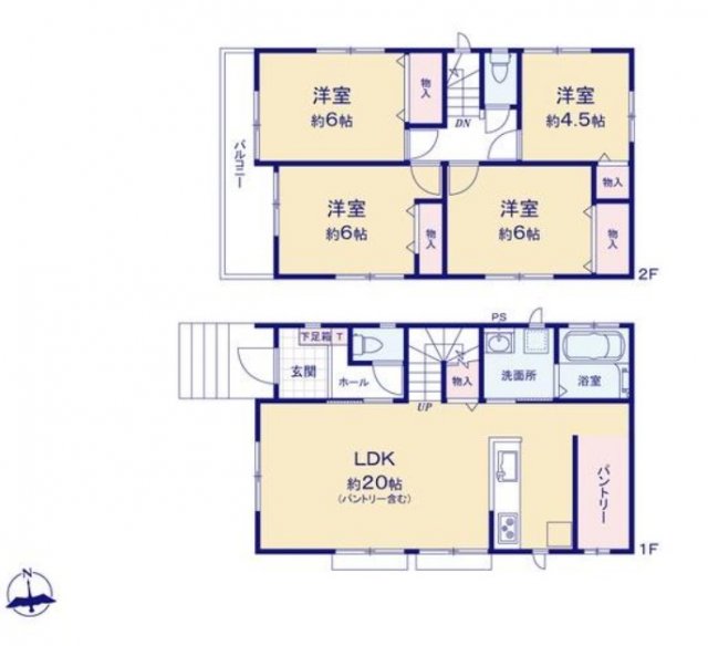 【ハトマークサイト奈良】千葉県成田市吾妻3丁目の 4LDK 新築一戸建