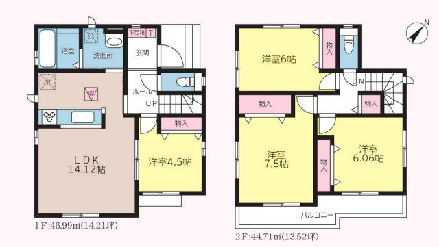 【未来in（みらいん）】千葉県八千代市大和田新田の 4LDK 新築一戸建