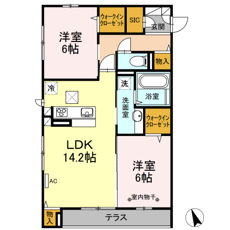 【ハトマークサイト】東京都江戸川区東小岩1丁目の トタカ東小岩107 2LDK アパート