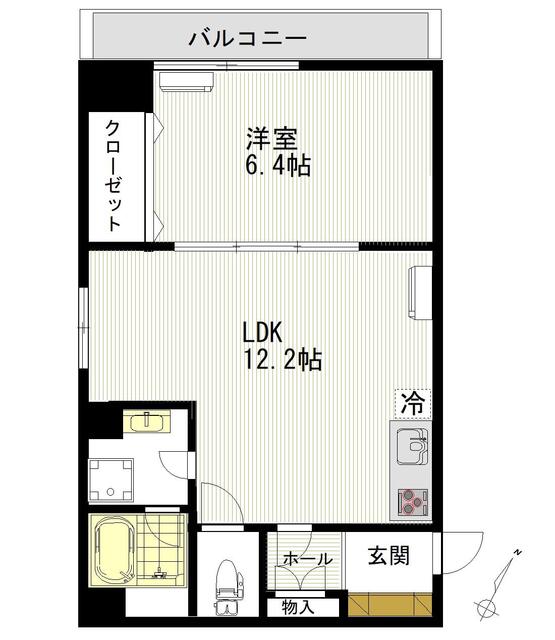 【ハトマークサイト】東京都板橋区板橋1丁目の ensky－A201 1LDK マンション