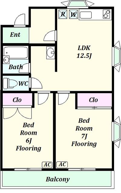 【ハトマークサイト】東京都杉並区井草2丁目の アマビーレ井草201 2LDK マンション
