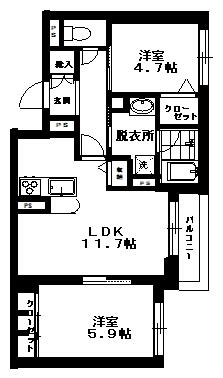 【ハトマークサイト】東京都品川区西五反田5丁目の シエンスクエア 301 2LDK マンション