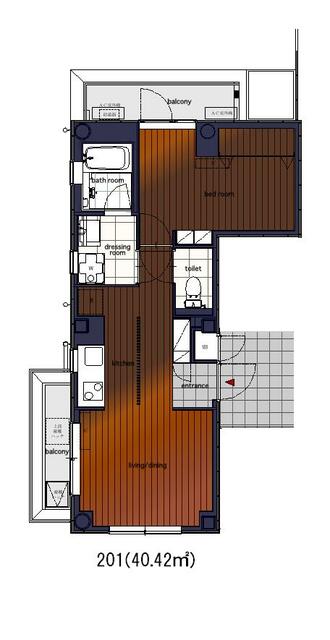 【ハトマークサイト】東京都世田谷区尾山台3丁目の スカイガーデン尾山台（SkyGarden尾山台）201 1LDK マンション