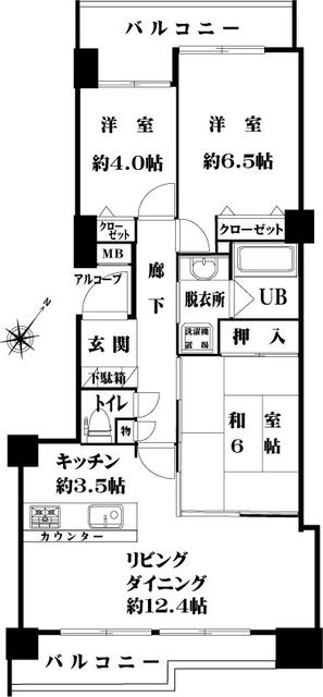 【ハトさん（ハトマーク東京不動産）】東京都台東区北上野2丁目の 3LDK マンション