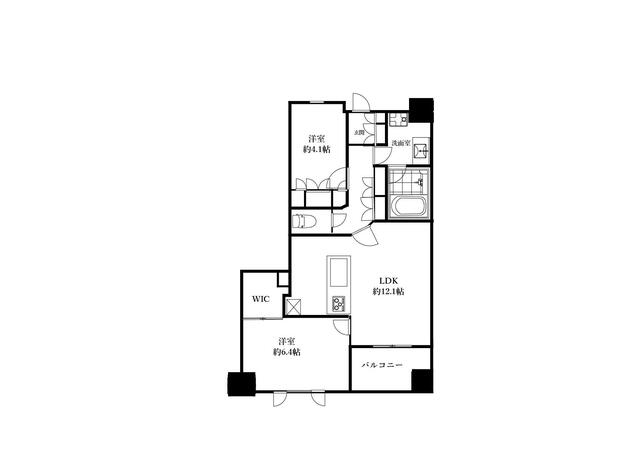 【ハトマークサイト】東京都新宿区南元町の パークナード四谷 2LDK 中古マンション