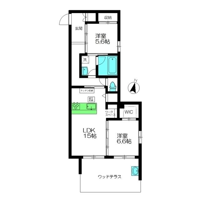 【ハトマークサイト】東京都大田区南雪谷5丁目の Arvense南雪谷101 2LDK マンション