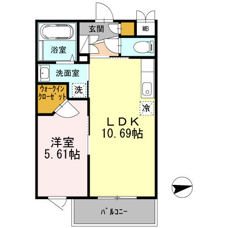 【ハトマークサイト】東京都杉並区浜田山3丁目の ナチュール浜田山 202 1LDK マンション