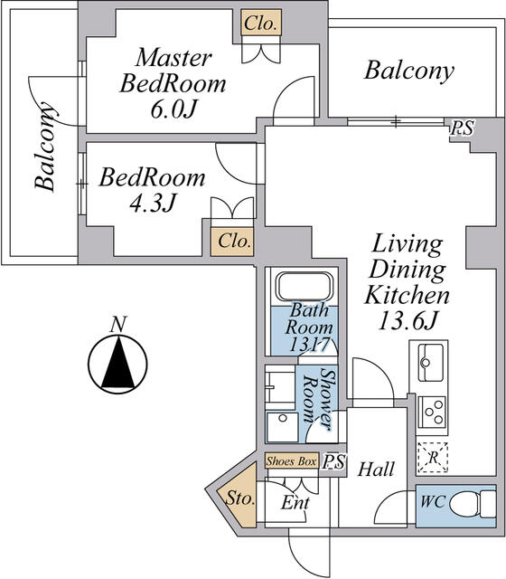 【ハトマークサイト】神奈川県横浜市緑区中山4丁目の エクセルシオール横浜中山102 2LDK マンション