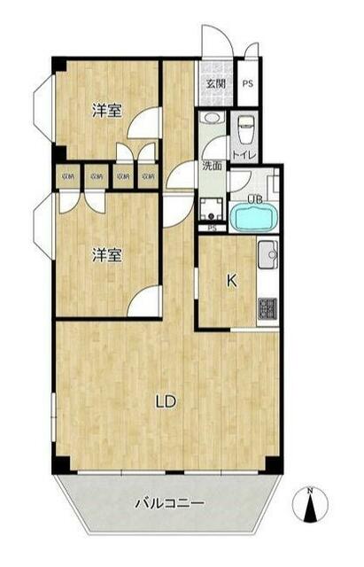 【ハトマークサイト】東京都渋谷区広尾3丁目の インペリアル常盤松505 2LDK マンション