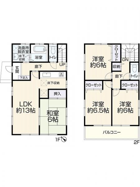 【ハトマークサイト】埼玉県ふじみ野市北野2丁目の ふじみ野市北野2丁目4－13 4LDK 中古一戸建