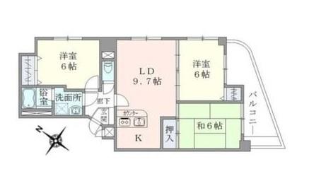 【ハトマークサイト】東京都江戸川区南篠崎町2丁目の ベルメゾン南篠崎308 3LDK マンション