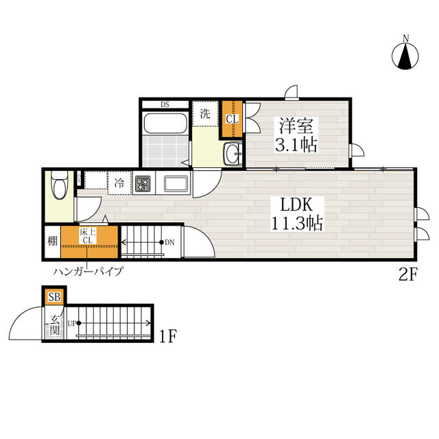 【ハトマークサイト】東京都荒川区東日暮里6丁目の CB日暮里ボヌール 201 1LDK アパート