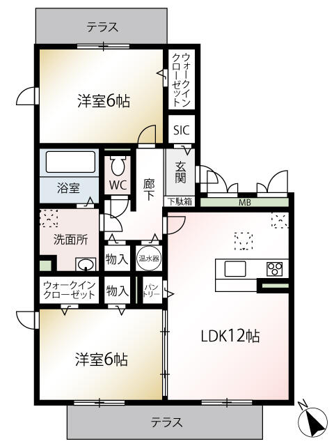 【ハトマークサイト】千葉県市川市鬼高1丁目の シンチェリータ 2LDK アパート