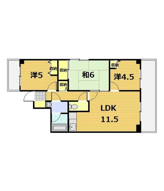 【ハトマークサイト】千葉県千葉市稲毛区園生町の プラザ園生 201 3LDK マンション