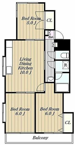 【ハトマークサイト】東京都町田市金森7丁目の メゾンドAⅠ 301 3LDK マンション