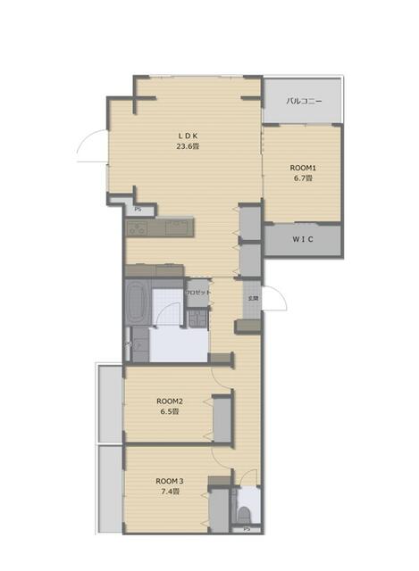 【ハトマークサイト】東京都品川区北品川5丁目の セレステ御殿山301 3LDK マンション