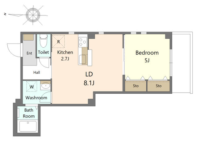 【ハトマークサイト】神奈川県藤沢市善行1丁目の プレジール善行301 1LDK マンション