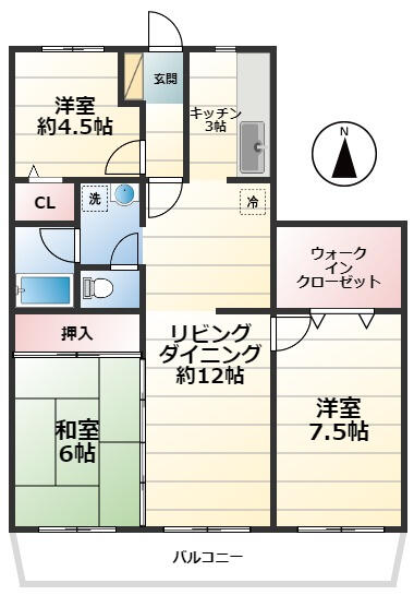 【ハトマークサイト】神奈川県川崎市多摩区宿河原5丁目の 3LDK マンション