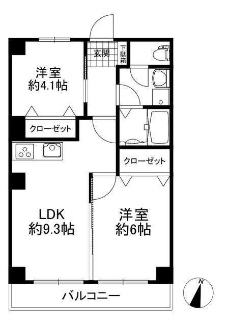 【ハトマークサイト】神奈川県横浜市港北区大倉山1丁目の ヒルズ大倉山 307 2LDK マンション