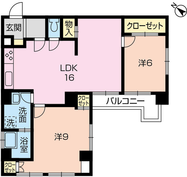 【ハトマークサイト】東京都八王子市追分町の 高砂サマリヤマンション 2LDK 中古マンション