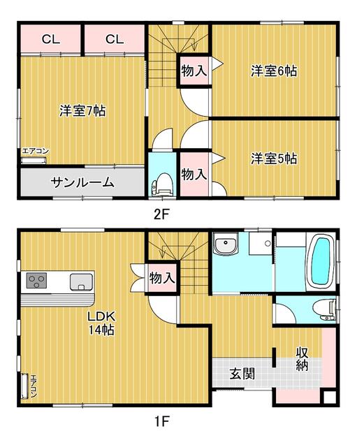 【ハトマークサイト】新潟県新潟市中央区南万代町の カーサMK 3LDK 貸家